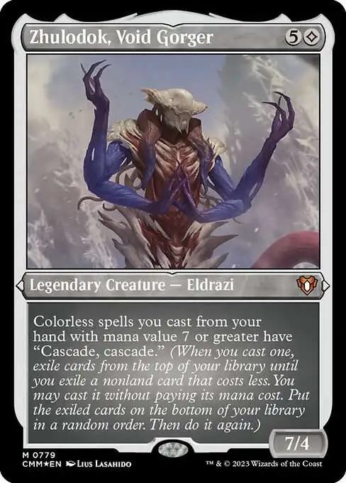 Magic The Gathering Commander Masters Single Card Mythic Rare Zhulodok ...