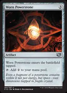 Magic The Gathering Commander 2014 Single Card Uncommon Worn Powerstone ...
