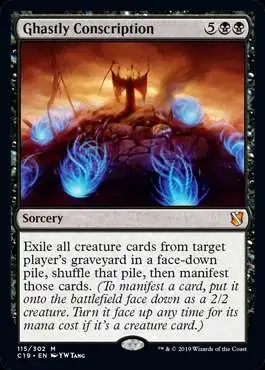 Magic The Gathering Commander 2019 Single Card Mythic Rare Ghastly ...