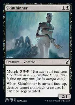 Magic The Gathering Commander 2019 Single Card Common Skinthinner 129 ...