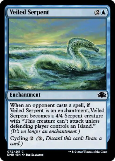 Magic The Gathering Dominaria Remastered Single Card Common Veiled ...