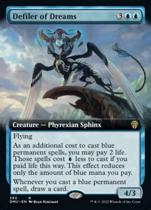 Magic The Gathering Dominaria United Single Card Rare Defiler of Dreams ...