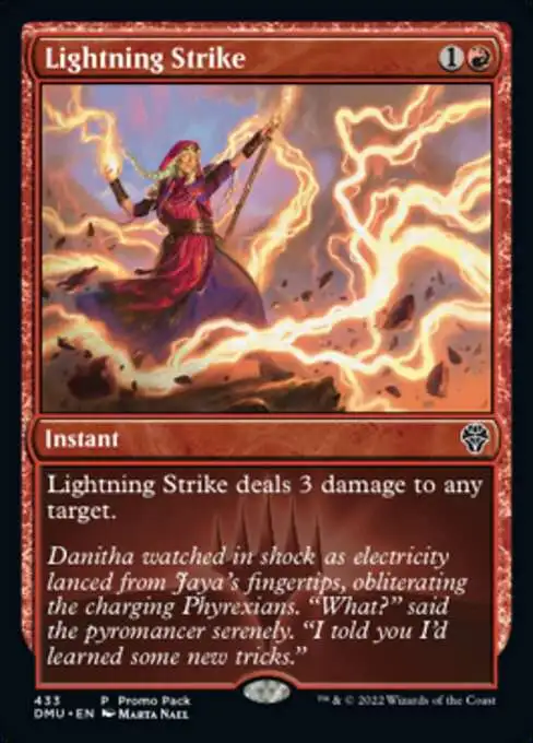 Magic The Gathering Dominaria United Single Card Common Lightning ...