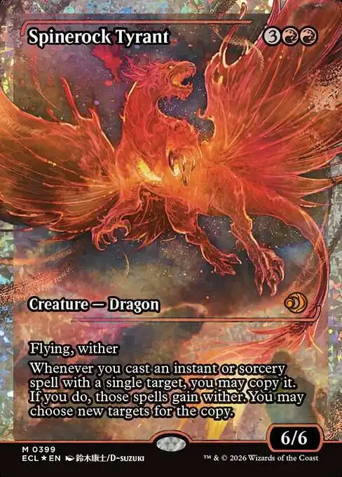 Magic The Gathering Lorwyn Eclipsed Single Card Mythic Rare Spinerock ...