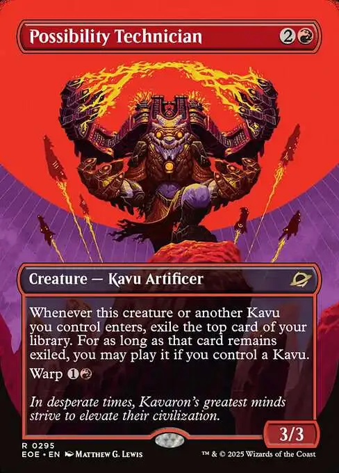 Magic The Gathering Edge of Eternities Single Card Rare Possibility ...