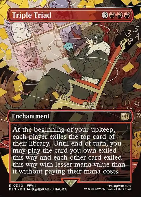 Magic The Gathering Final Fantasy Single Card Rare Triple Triad 340 ...