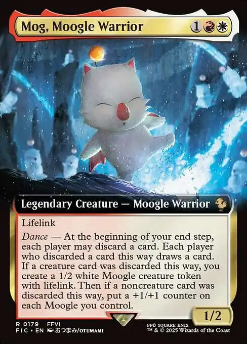 Magic The Gathering Final Fantasy Commander Single Card Rare Mog ...