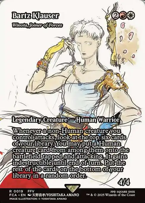 Magic The Gathering Final Fantasy Through the Ages Single Card Rare ...