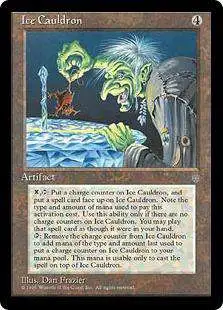 Magic The Gathering Ice Age Single Card Rare Ice Cauldron Near Mint ...