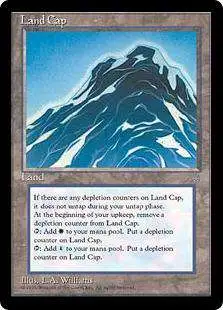 Magic The Gathering Ice Age Single Card Rare Land Cap - ToyWiz