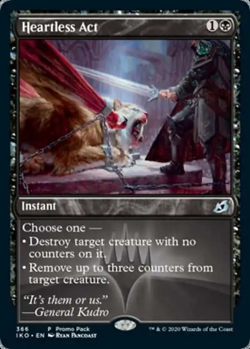 Magic The Gathering Ikoria Lair of Behemoths Single Card Promo ...