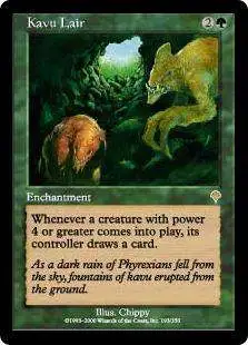 Magic The Gathering Invasion Single Card Rare Kavu Lair 193 - ToyWiz