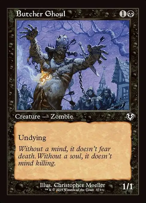Magic The Gathering Innistrad Remastered Single Card Common Butcher ...