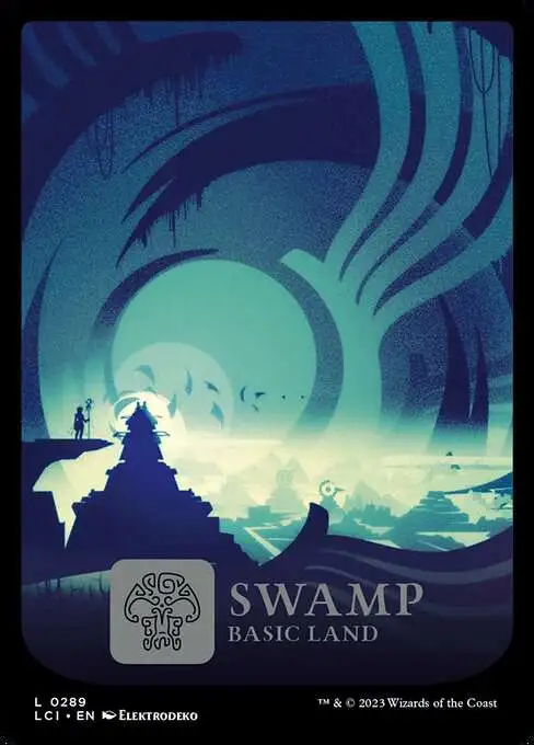 Magic The Gathering The Lost Caverns of Ixalan Single Card Common Swamp ...