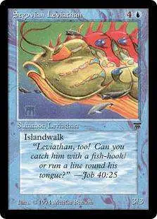 Magic The Gathering Legends Single Card Uncommon Segovian Leviathan ...
