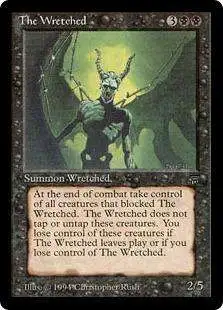Magic The Gathering Legends Single Card Rare The Wretched - ToyWiz