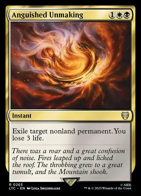 Magic The Gathering Lord of the Rings Tales of Middle-Earth Commander ...