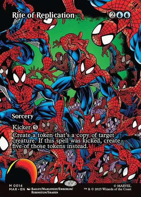 Magic The Gathering Marvel Universe Single Card Mythic Rare Rite of ...