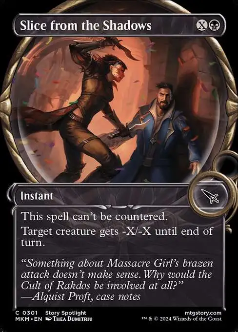 Magic The Gathering Murders at Karlov Manor Single Card Common Slice ...