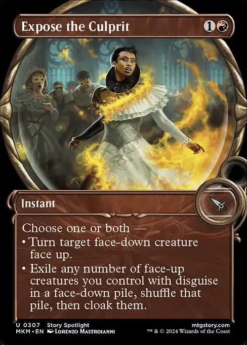 Magic The Gathering Murders at Karlov Manor Single Card Uncommon Expose ...
