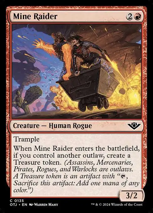 Magic The Gathering Outlaws of Thunder Junction Single Card Common Mine ...