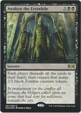Magic The Gathering Prerelease Release Single Card Rare Awaken the ...