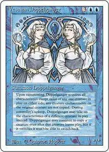 Magic The Gathering Revised Single Card Rare Vesuvan Doppelganger ...