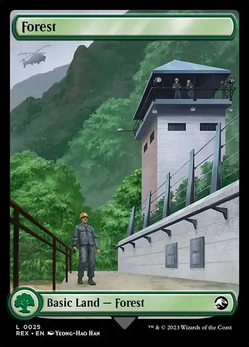 Magic The Gathering The Lost Caverns of Ixalan Jurassic World Collection Single Card Common ...