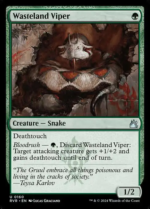 Magic The Gathering Ravnica Remastered Single Card Uncommon Wasteland ...