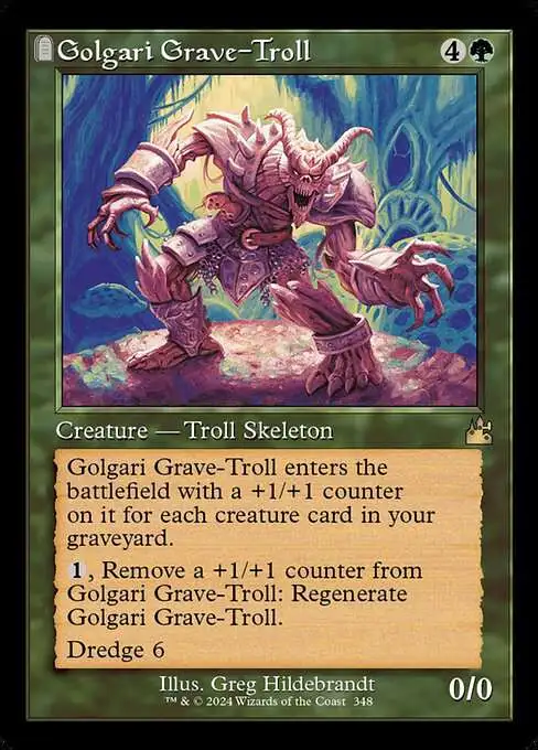 Magic The Gathering Ravnica Remastered Single Card Rare Golgari Grave ...