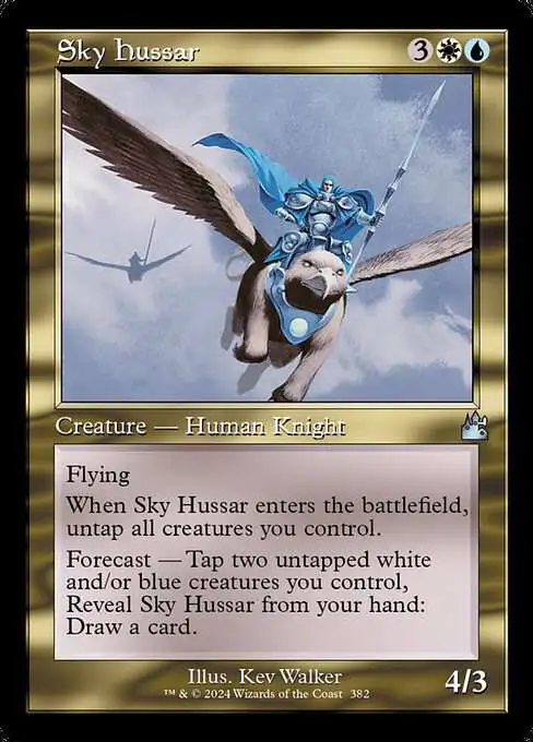 Magic The Gathering Ravnica Remastered Single Card Uncommon Sky Hussar ...