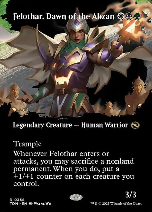 Magic The Gathering Tarkir Dragonstorm Single Card Rare Felothar, Dawn ...