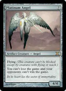 Magic The Gathering 10th Edition Single Card Rare Platinum Angel 339 ...