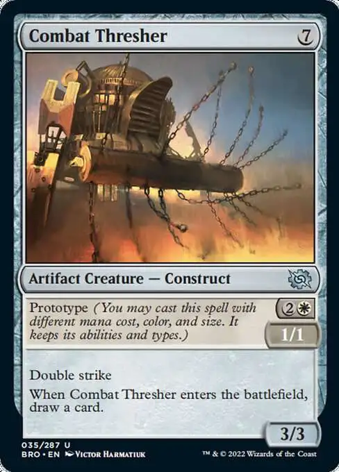 Magic The Gathering The Brothers War Single Card Uncommon Combat ...