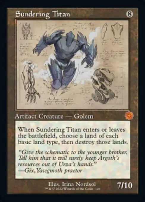Magic The Gathering The Brothers War Retro Artifacts Single Card Mythic ...