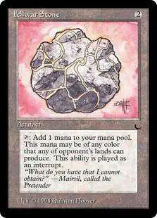 Magic The Gathering The Dark Single Card Uncommon Fellwar Stone - ToyWiz