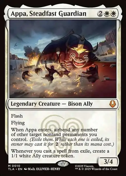 Magic The Gathering Avatar the Last Airbender Single Card Mythic Rare ...