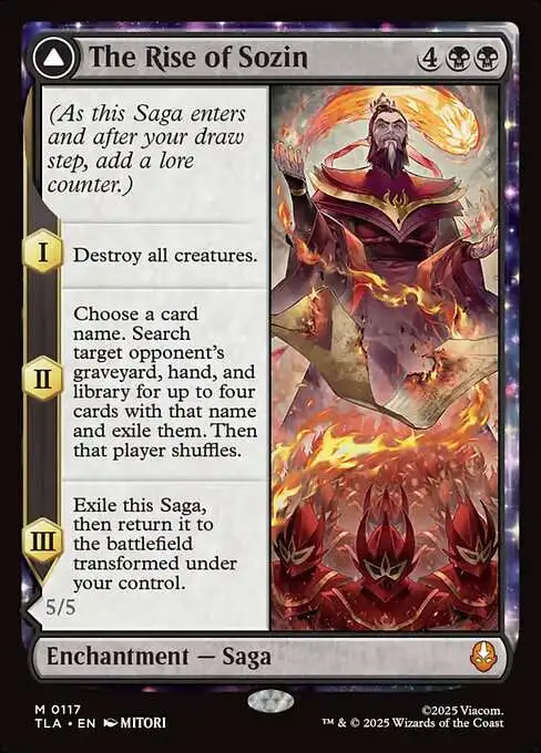 Magic The Gathering Avatar the Last Airbender Single Card Mythic Rare ...
