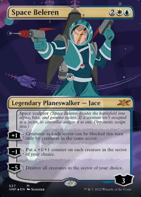 Magic The Gathering Unfinity Single Card Mythic Rare Space Beleren 527 ...