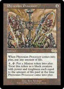 Magic The Gathering Urzas Saga Single Card Rare Phyrexian Processor 306 ...