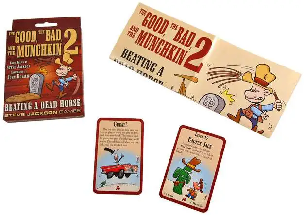 Munchkin The Good, The Bad The Munchkin 2 Beating a Dead Horse Card ...