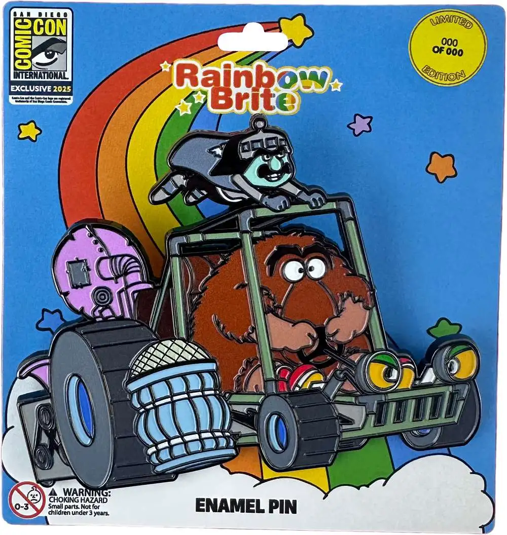 Rainbow Brite Murky Dismal Murky Exclusive Jumbo Lapel Pin SDCC Comic ...