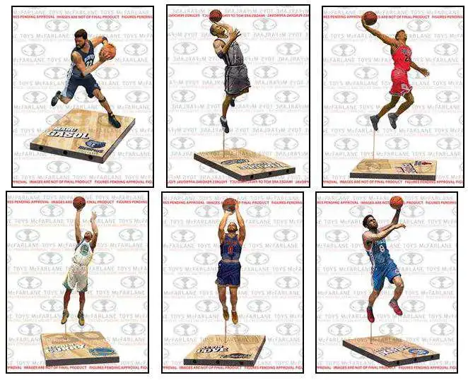 McFarlane Toys NBA Sports Basketball Series 28 NBA Series 28 Case of 8 ...