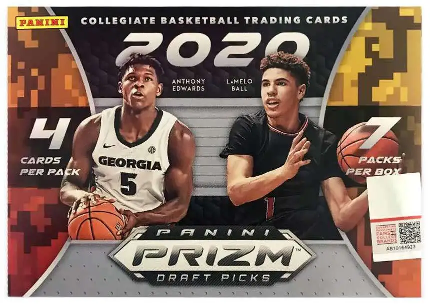 NBA Panini 2020 Prizm Draft Picks Basketball Trading Card BLASTER Box 7 ...