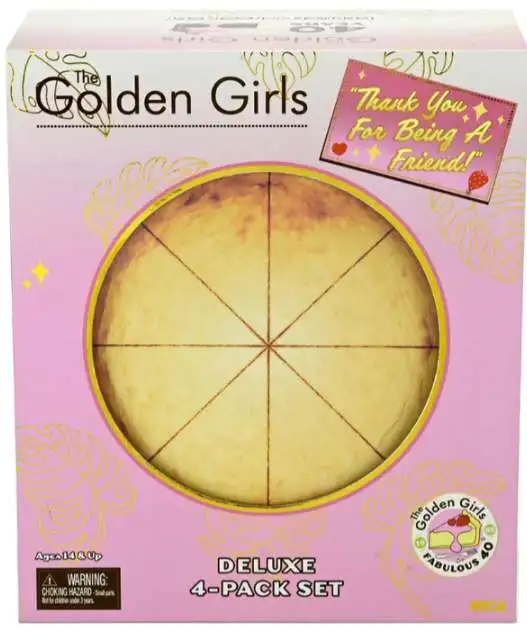 NECA Golden Girls 40th Anniversary Deluxe Dorothy, Rose, Blanche Sophia ...
