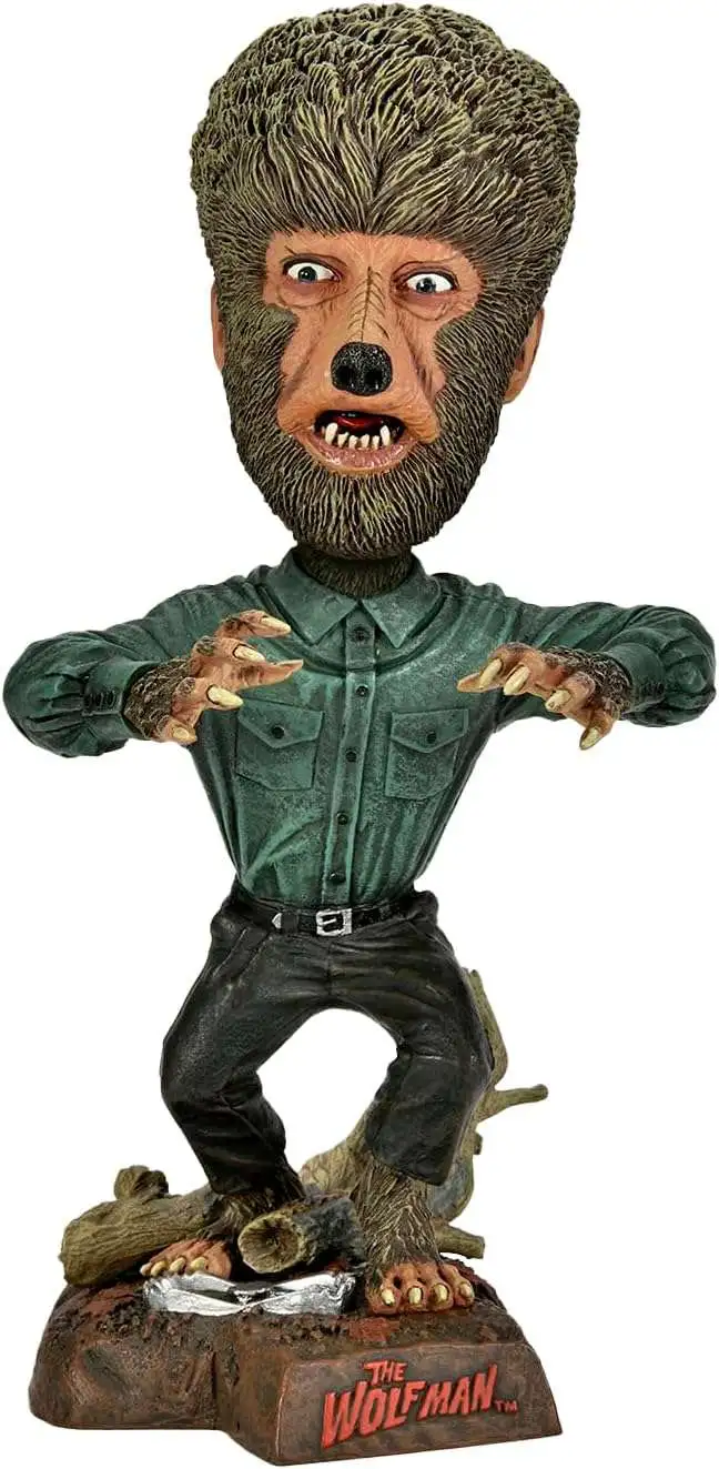 NECA Universal Monsters Wolf Man Head Knocker - ToyWiz