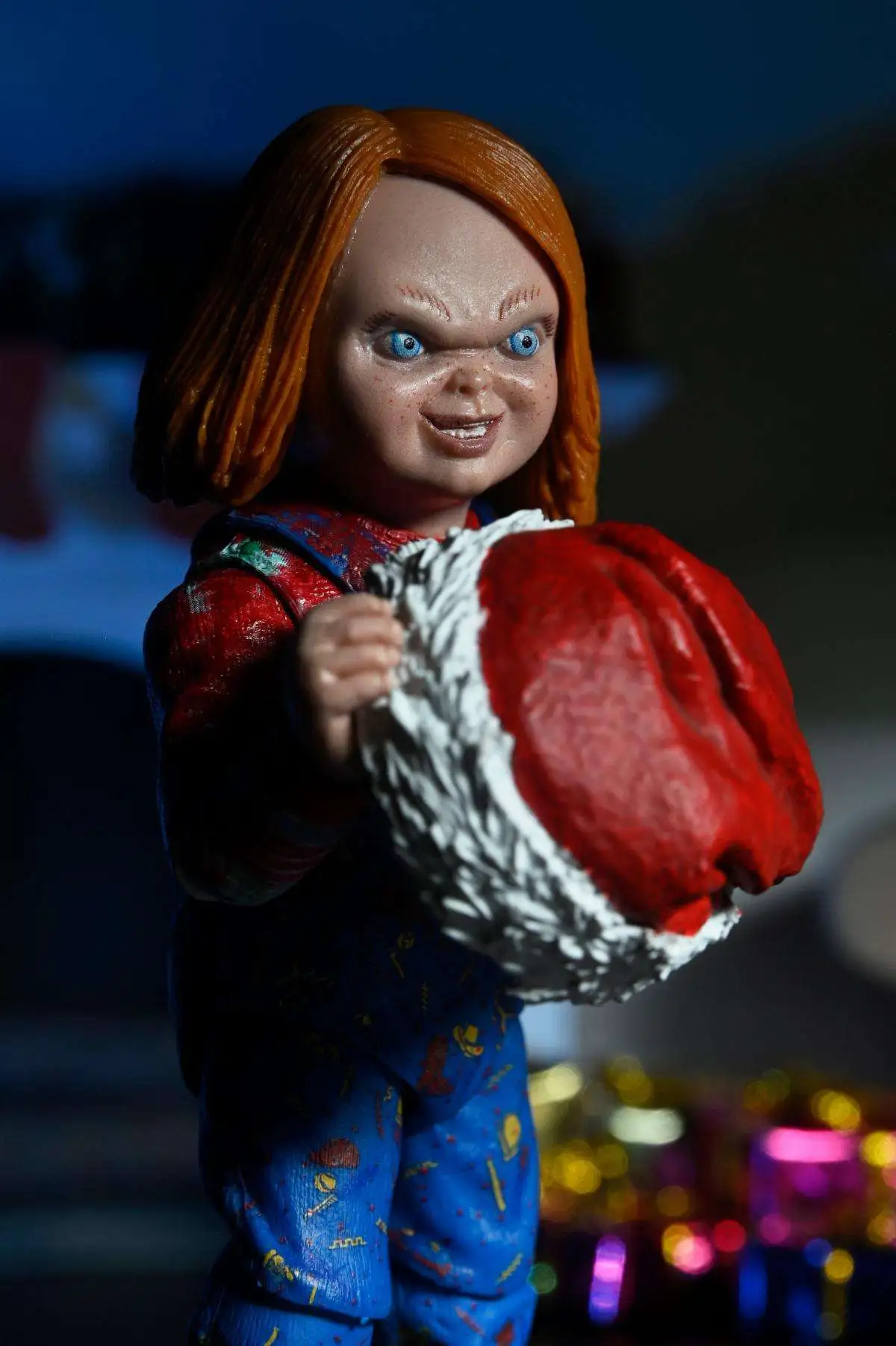 NECA Childs Play Holiday Chucky 4 Action Figure Ultimate Version, TV ...