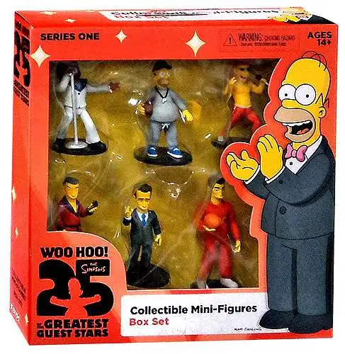 NECA The Simpsons Greatest Guest Stars Mini Figures Series 1 ...