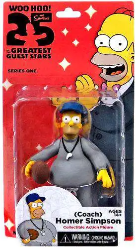 NECA The Simpsons Greatest Guest Stars Series 1 Homer Simpson 5 Action ...