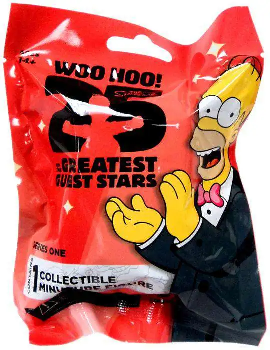 NECA The Simpsons Greatest Guest Stars Mini Figures Series 1 Mystery ...
